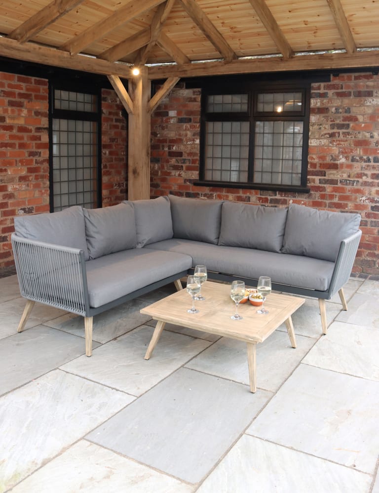 Milan Corner Garden Lounge Set | Royalcraft | M&S