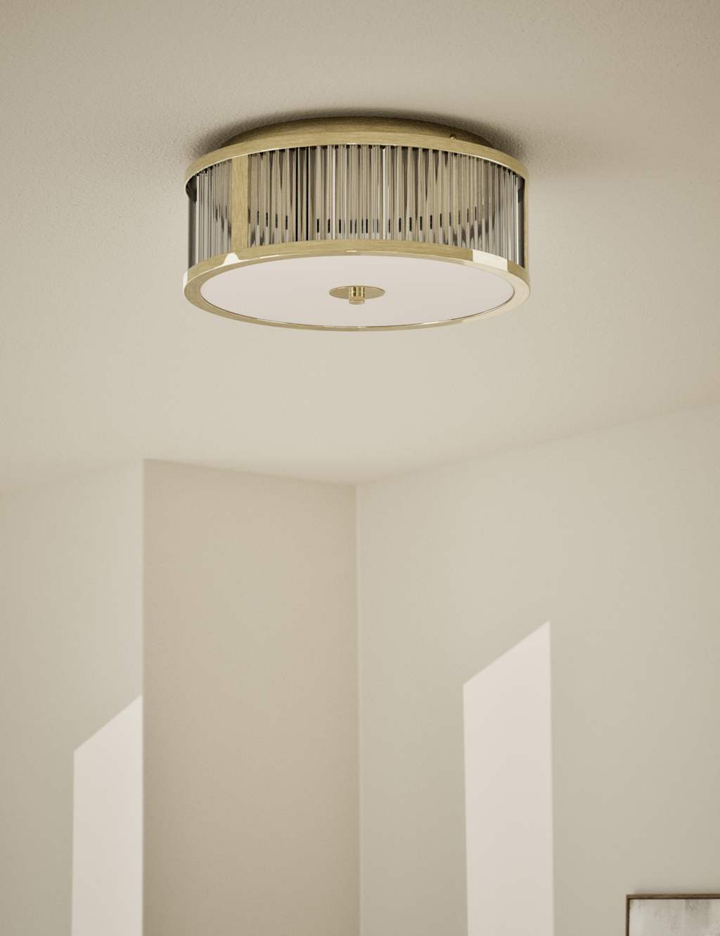 Monroe Flush Light | M&S Collection | M&S