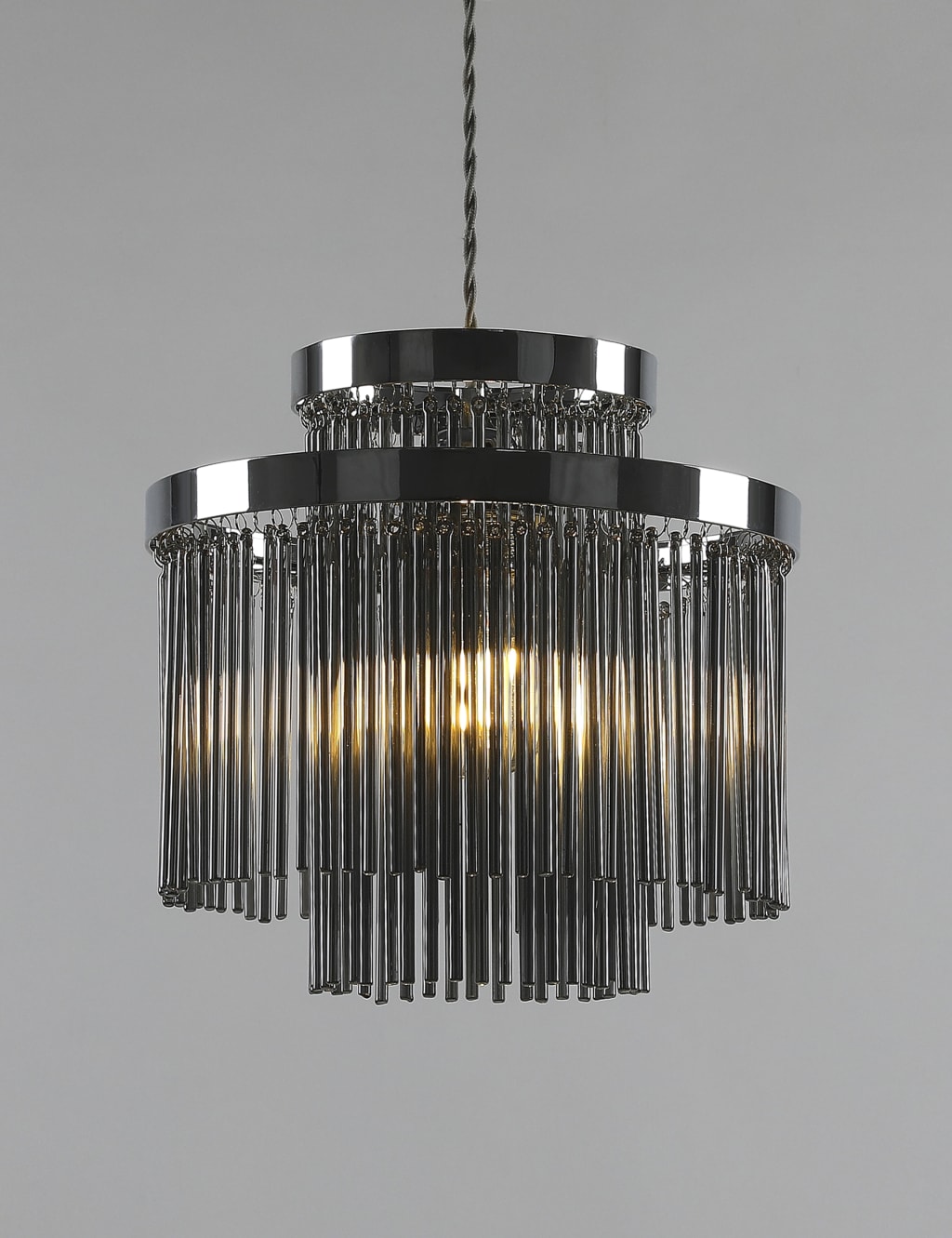 Monroe Glass Easy Fit Ceiling Lamp Shade | M&S Collection | M&S