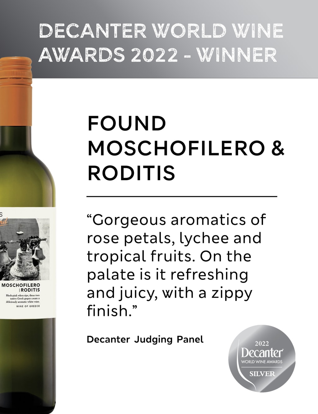 Moschofilero & Roditis - Case of 6 | M&S Found | M&S