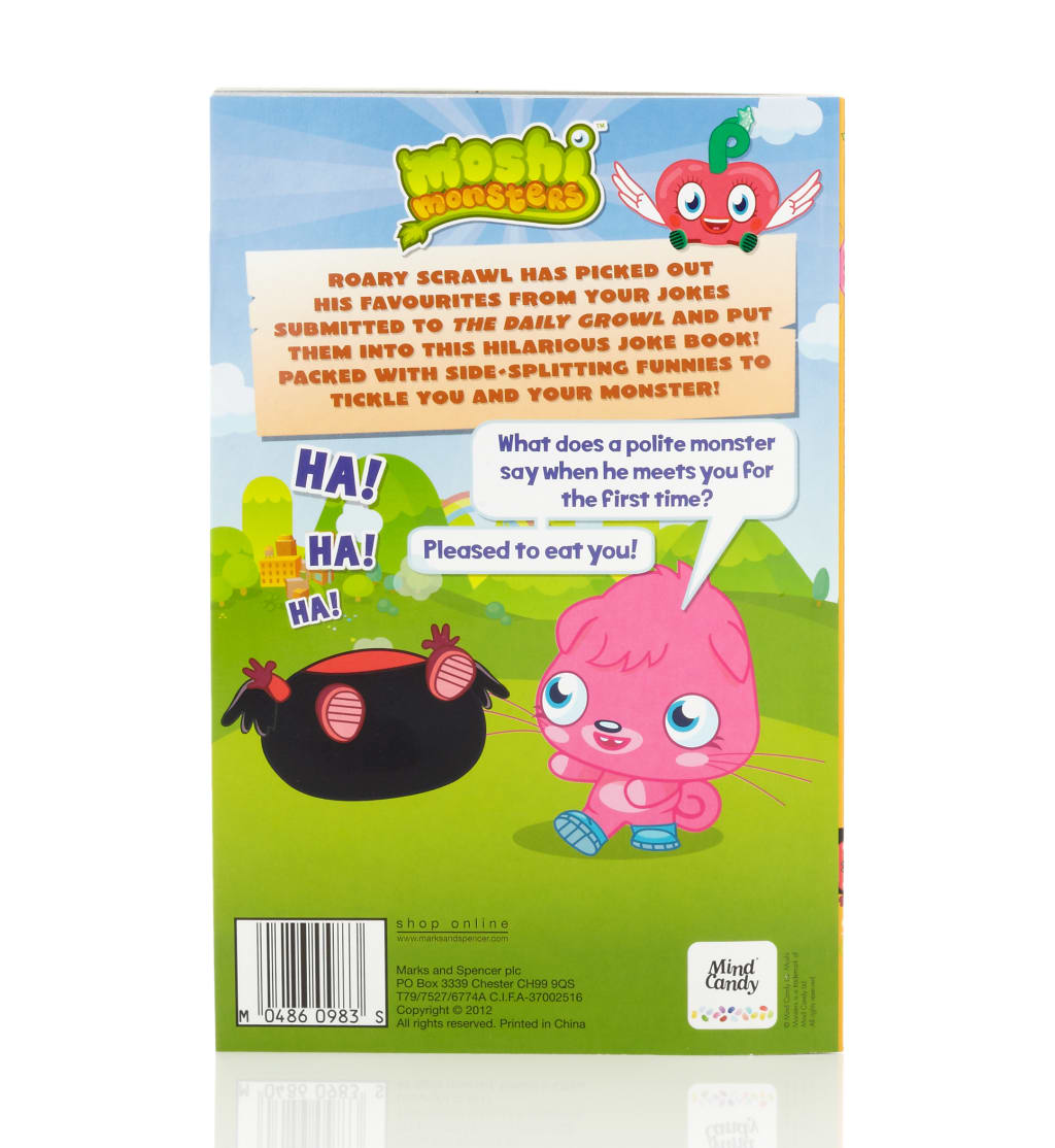Moshi Monsters Joke Book | M&S