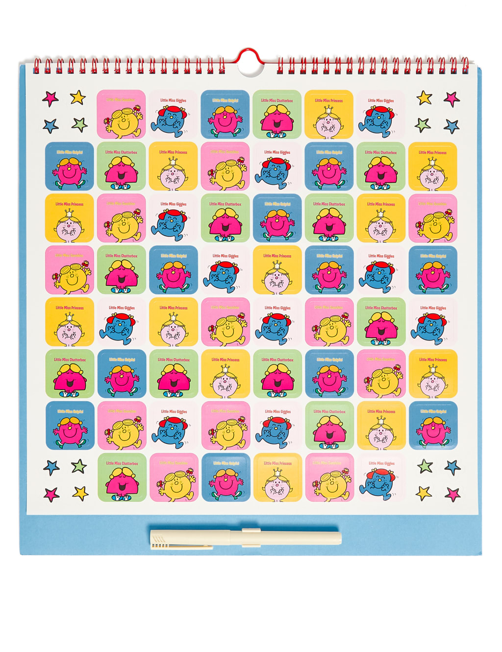 Mr. Men & Little Miss 2021 Family Organiser with Pen and Stickers | M&S