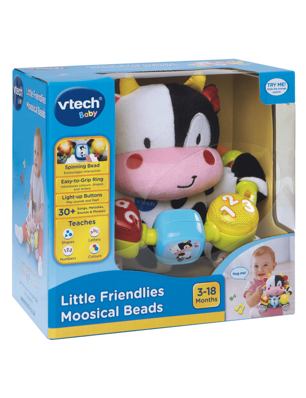 Musical Cow Toy (3-18 Mths) | Vtech | M&S