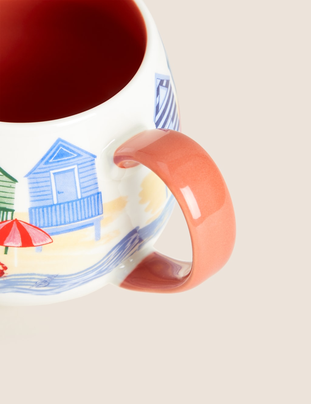 Nautical Beach Huts Mug | M&S Collection | M&S