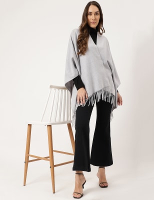 Open Front Poncho