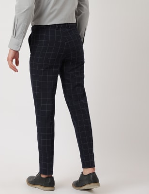 Checkered Regular Fit Trouser