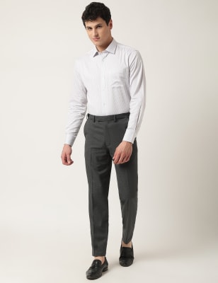 Checkered Regular Fit Trouser