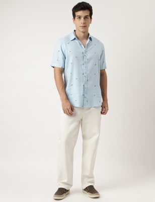 Linen Printed Shirt