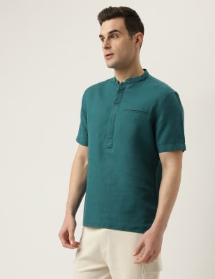 Mandarin Collar Shirt