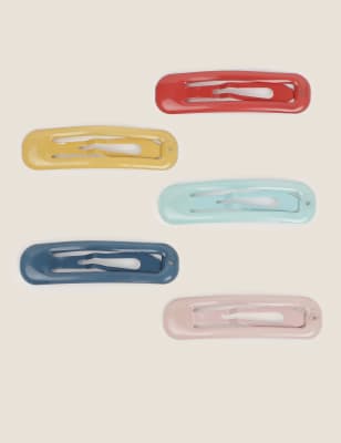 Girls Pack of 5 Hair Clips