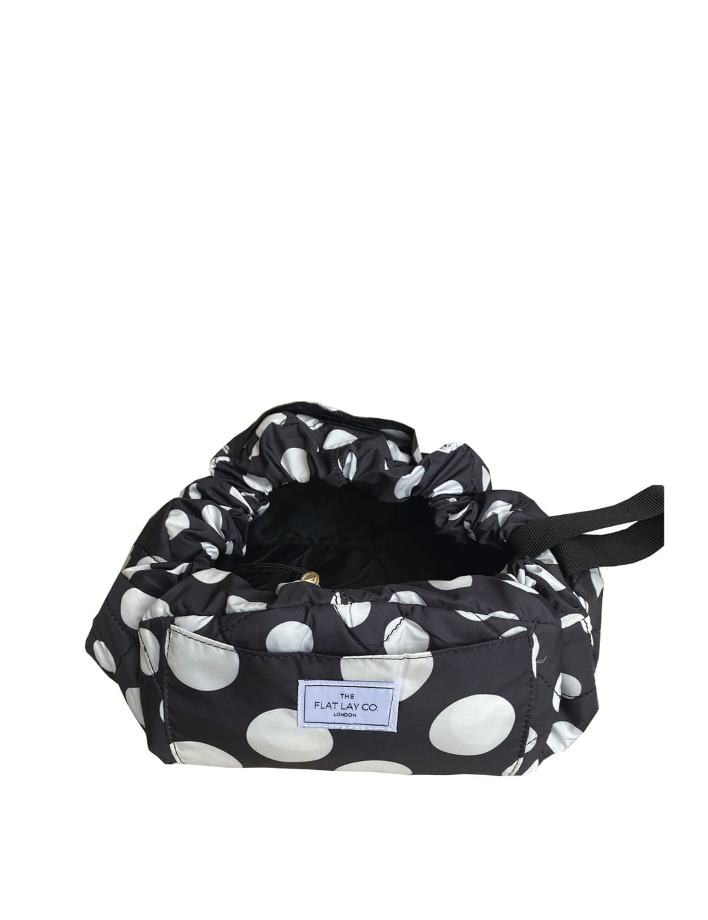 Open Flat Makeup Bag In Double Spots | The Flat Lay Co. | M&S