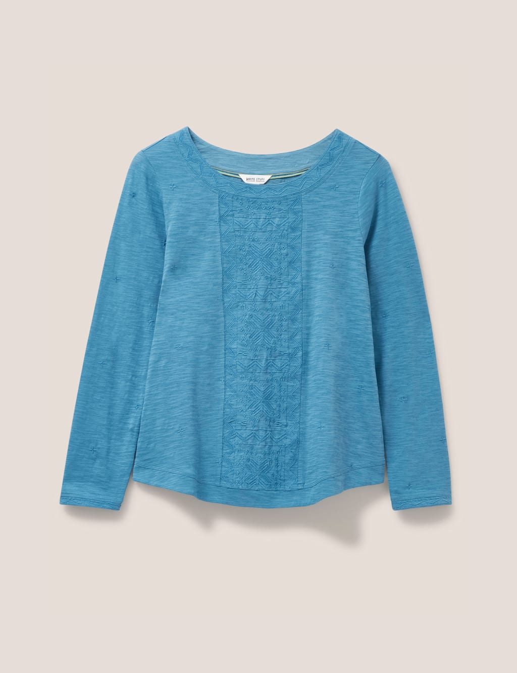 Organic Cotton Embroidered Top | White Stuff | M&S
