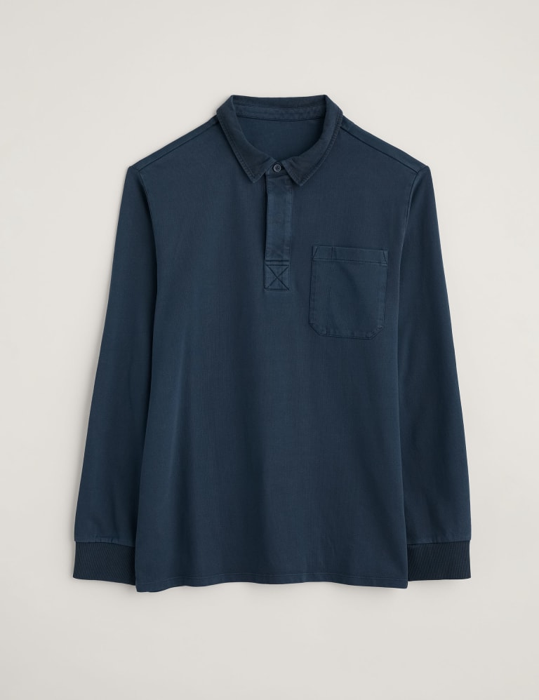 Organic Cotton Long Sleeve Rugby Top | Seasalt Cornwall | M&S