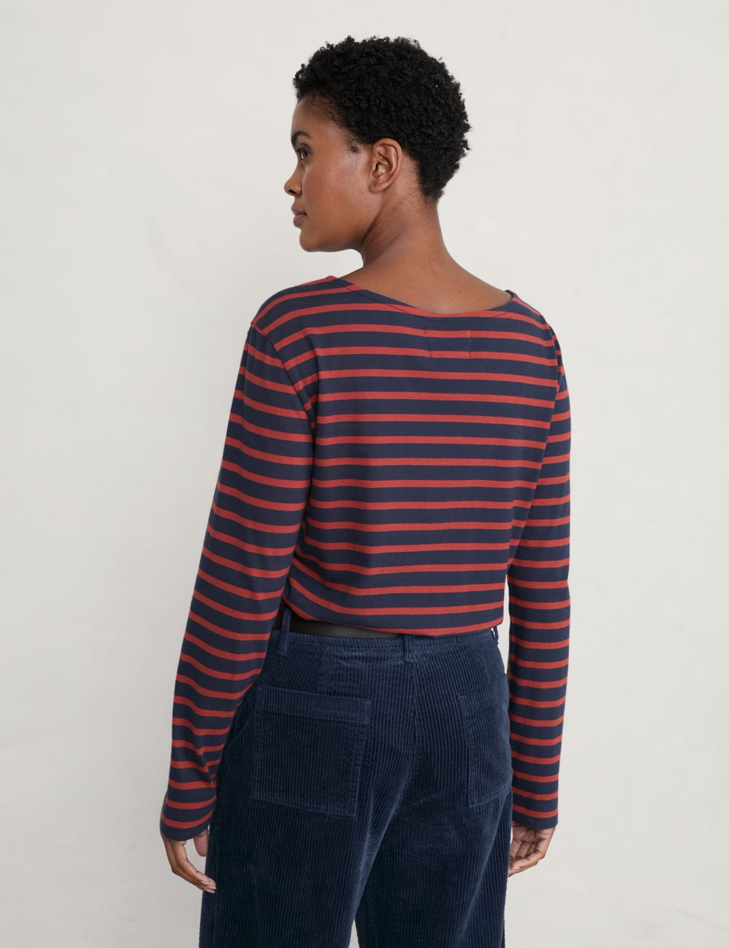 Organic Cotton Striped Long Sleeve Top | Seasalt Cornwall | M&S