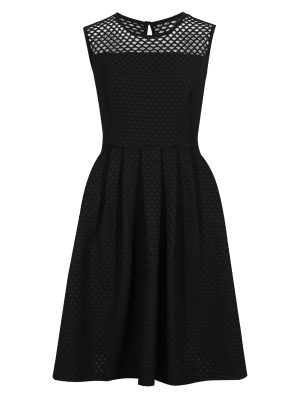 PETITE Large Mesh Prom Dress | M&S Collection | M&S