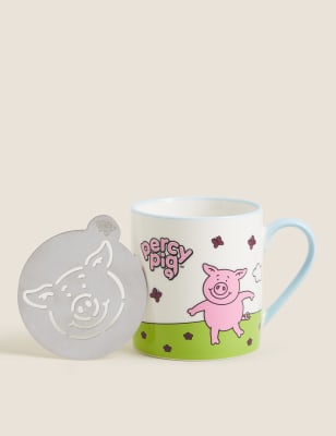 Percy Pig™ Colour Changing Mug with Stencil