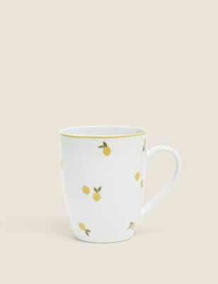 Set of 4 Lemon Mugs