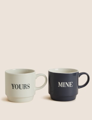 Set of 2 Mine & Yours Mugs