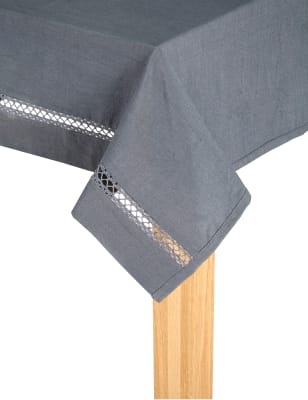 Lace Insert Tablecloth | M&S
