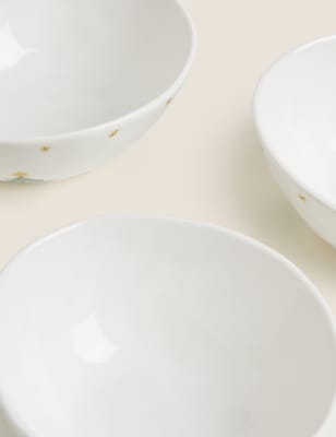 Set of 3 Christmas Tree Nibble Bowls