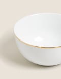 12 Piece Gold Rim Dinner Set