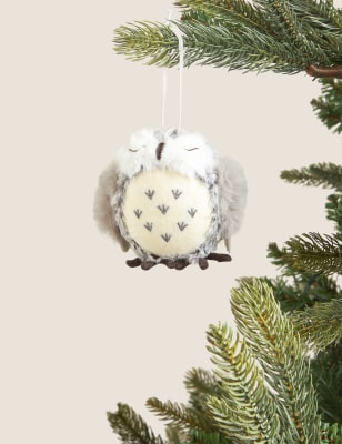 Owl Hanging Tree Decoration | M&S AU