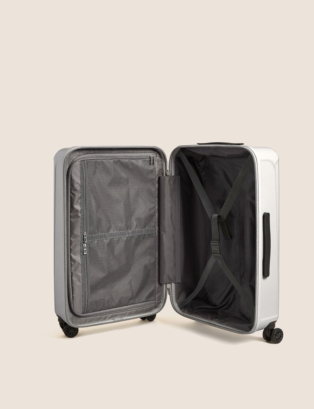 Grey Hard-Shell Suitcases | M&S