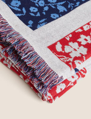 Pure Cotton Union Jack Throw
