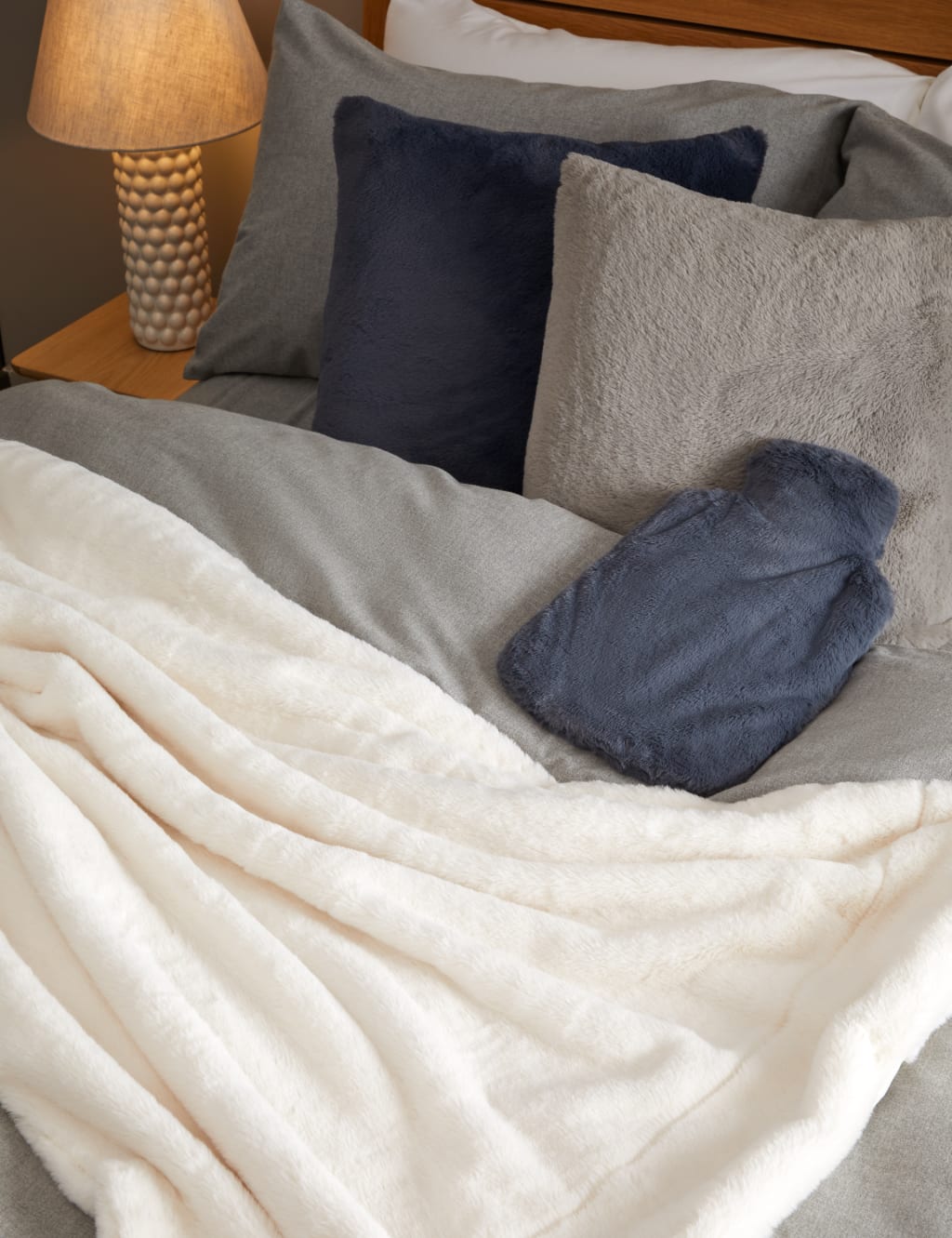 Cream Throws | M&S