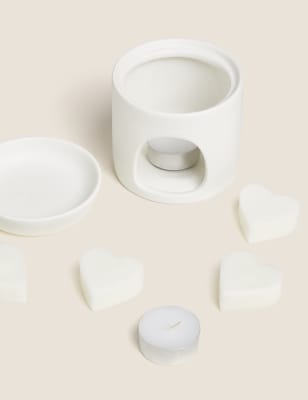 Seashells Wax Burner Melt Set