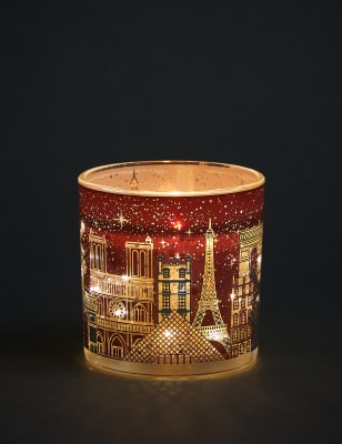 Paris Light Up Scented Candle