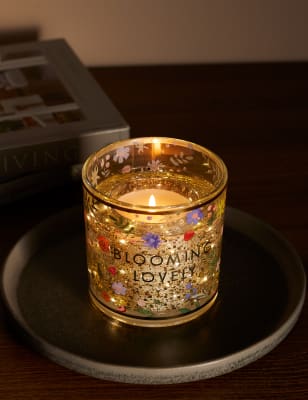 Blooming Lovely Light Up Candle