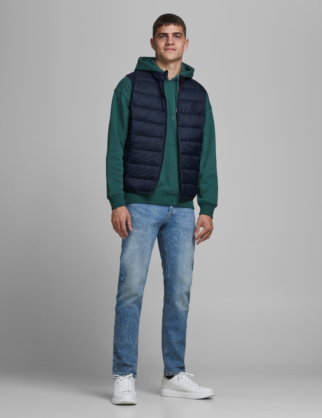 Padded Gilet | JACK & JONES | M&S