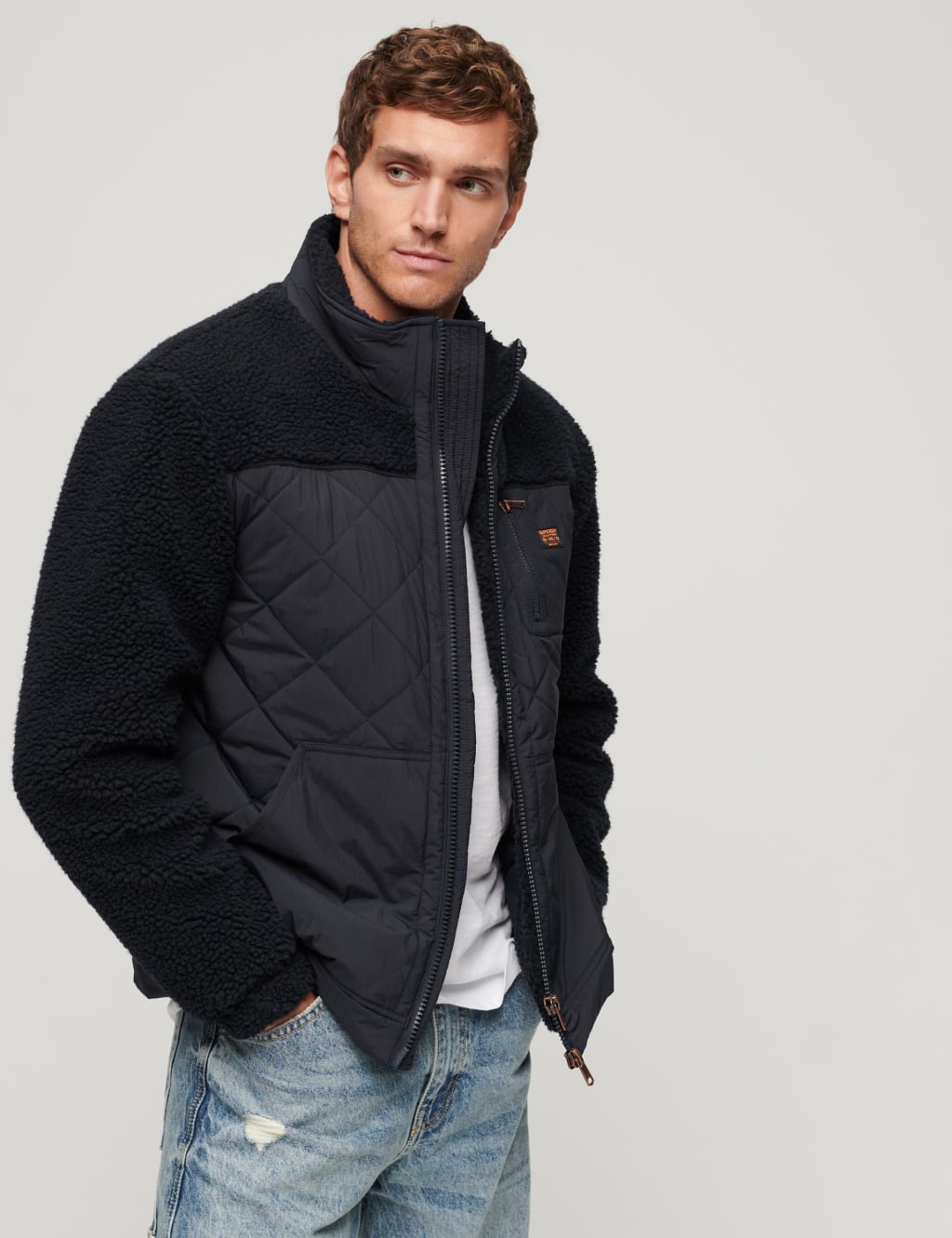 Padded Quilted Jacket | Superdry | M&S