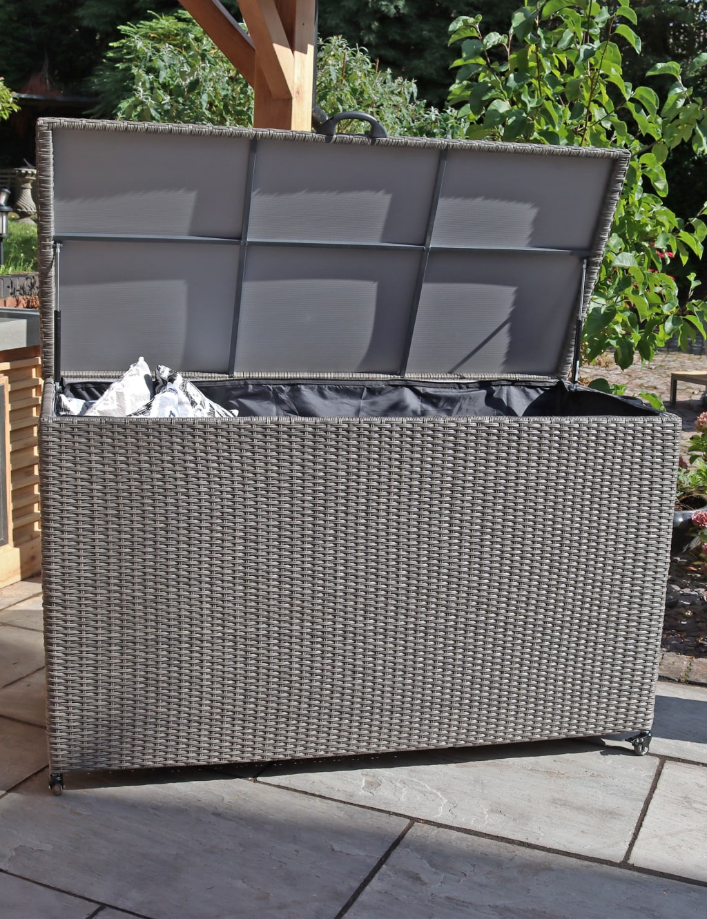 Paris Rattan Cushion Box | Royalcraft | M&S