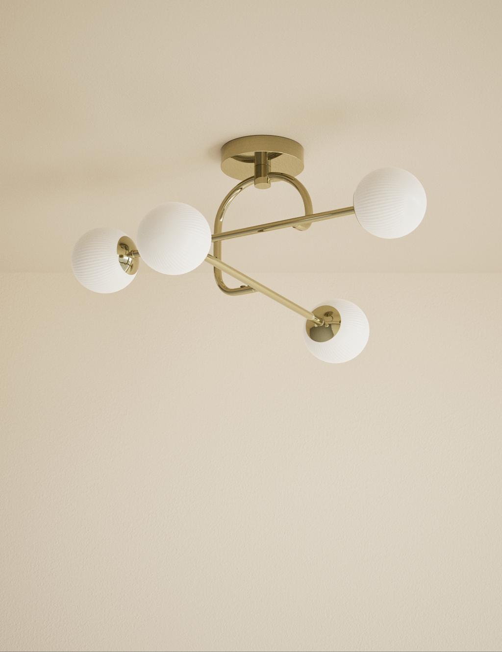 Parker Flush Ceiling Light | M&S Collection | M&S