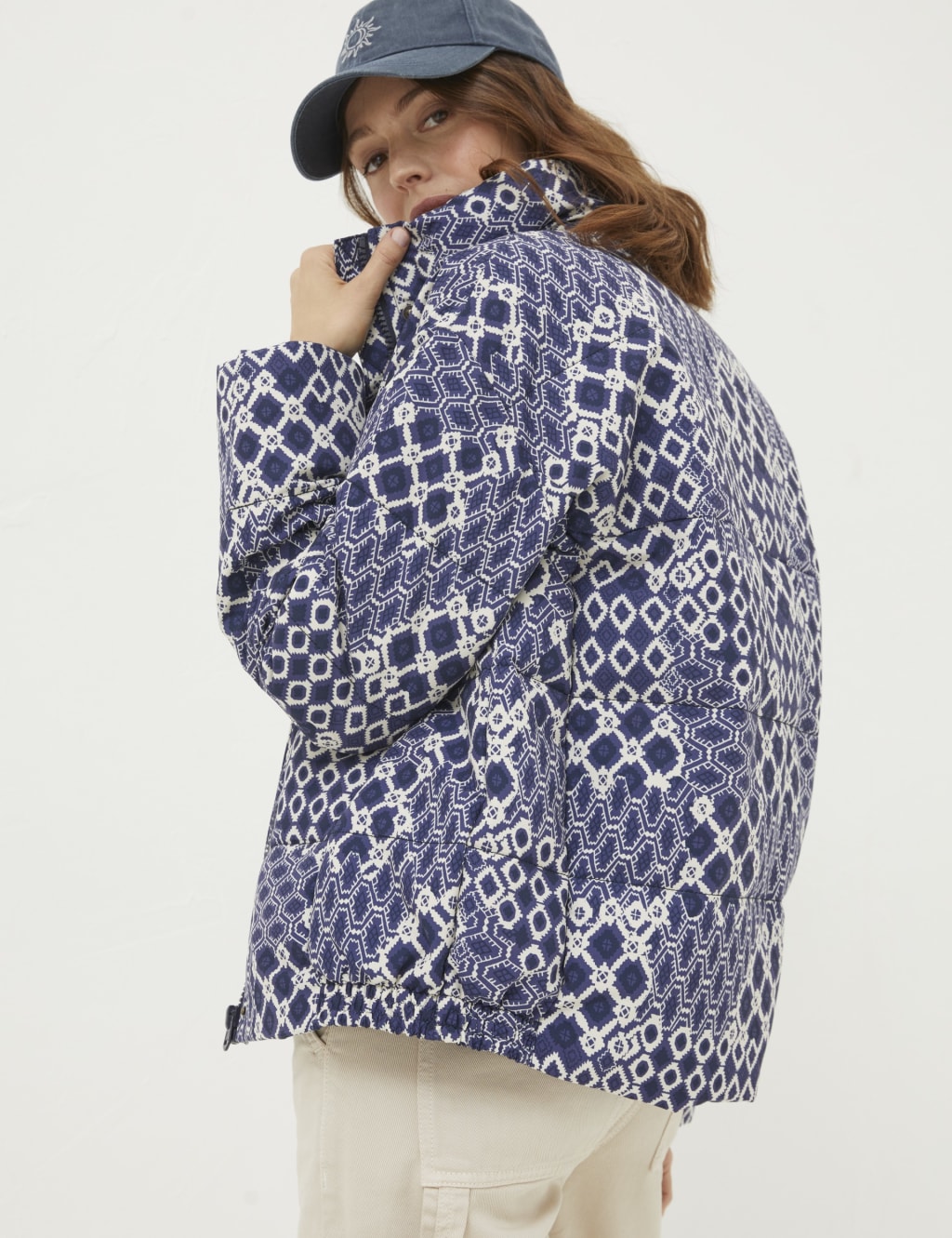 Patchwork Padded Puffer Jacket | FatFace | M&S