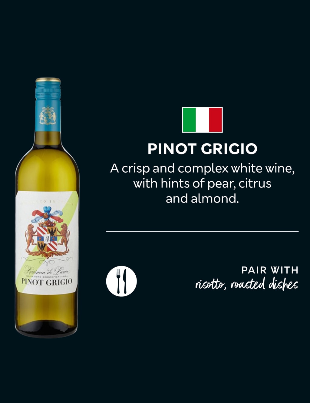Pavia Pinot Grigio - Case of 6 | M&S