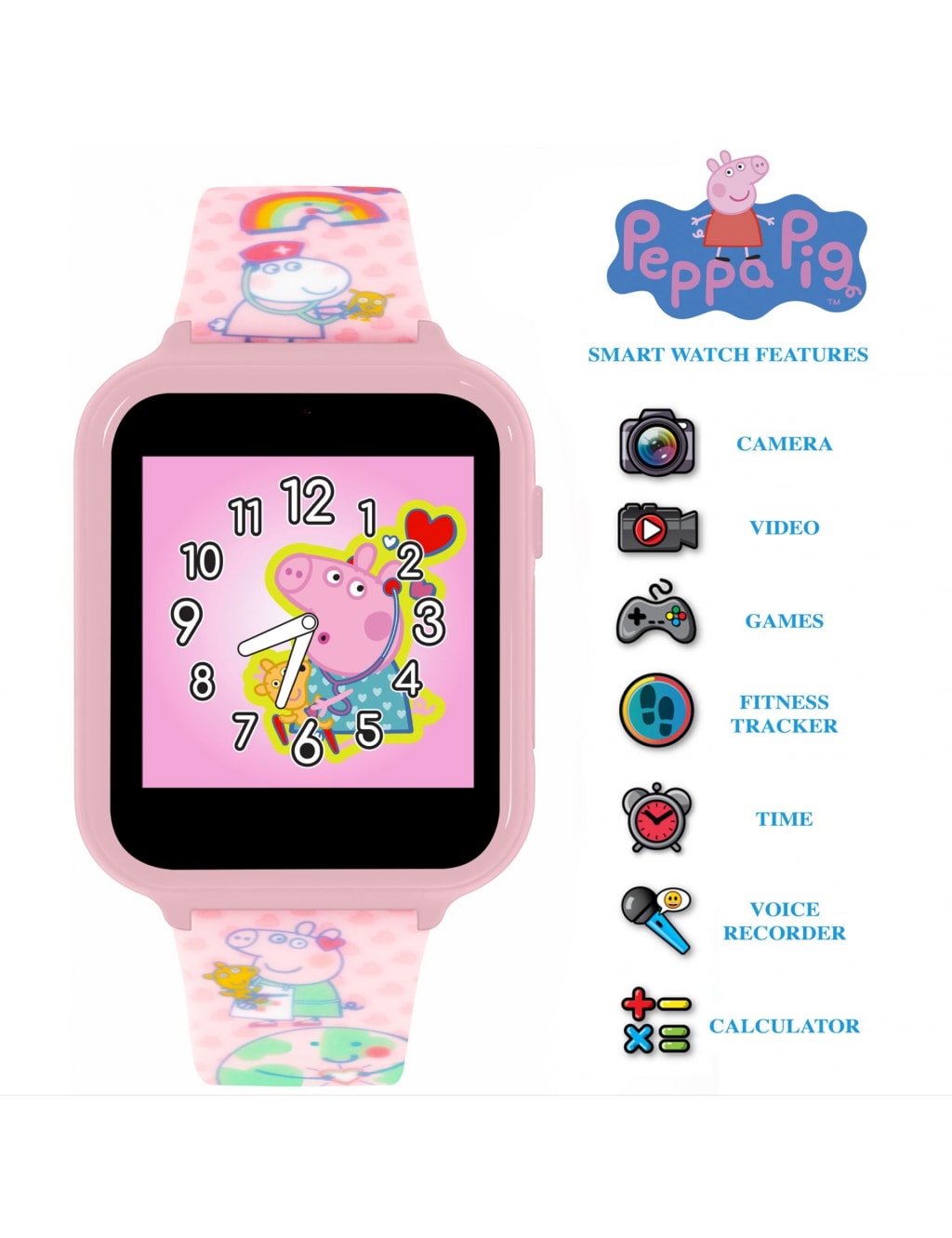 Peppa Pig™ Smartwatch | Character | M&S