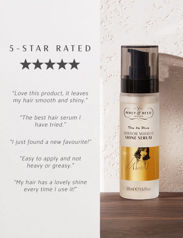 Percy & Reed Time To Shine Mirror Mirror Shine Serum 50ml | Percy ...