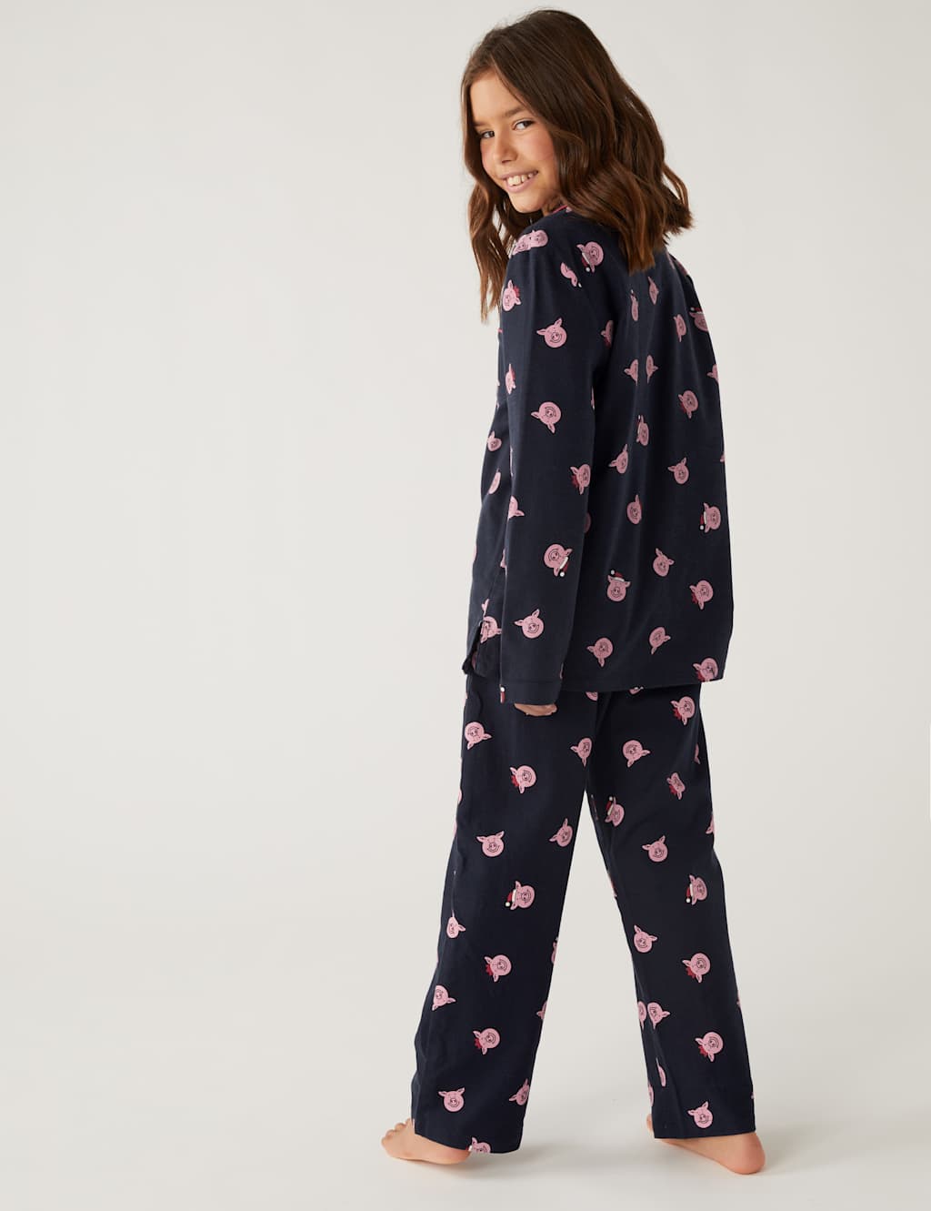 Percy Pig™ Print Family Christmas Pyjamas (2-16 Yrs) | M&S Collection | M&S