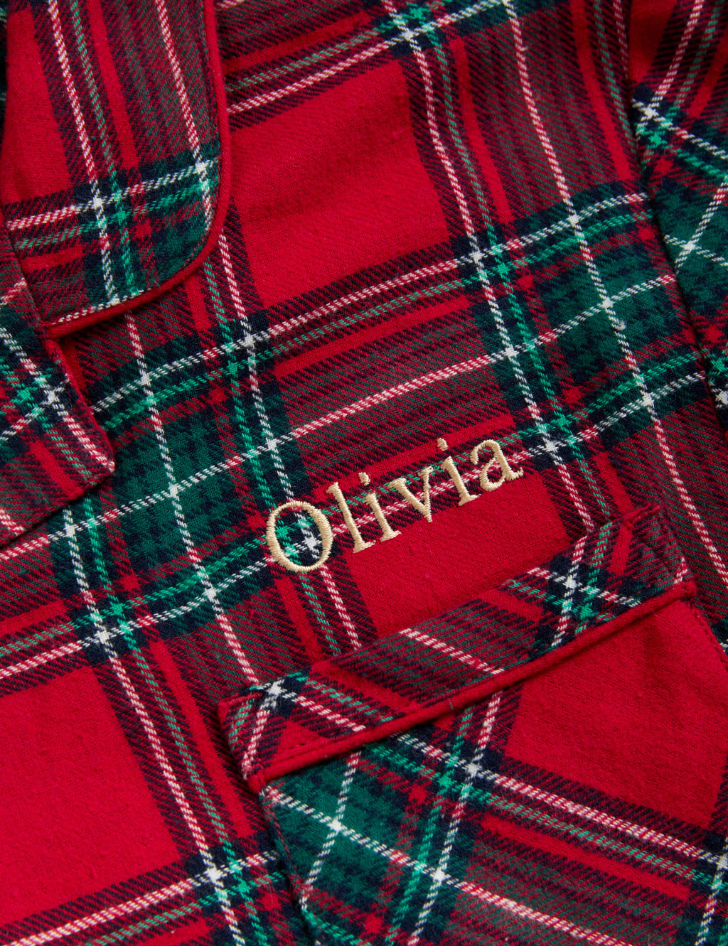 Personalised Kids' Checked Pyjamas Set (1-16 Yrs) | M&S Collection | M&S