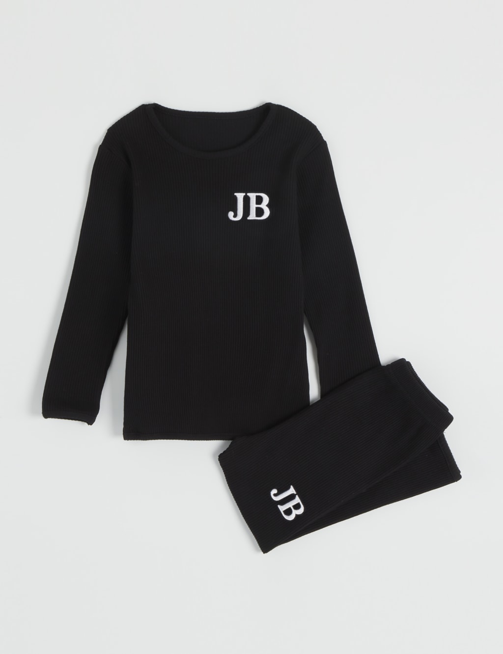 Personalised Kids Ribbed Lounge Set (1-10 Yrs) | Dollymix | M&S