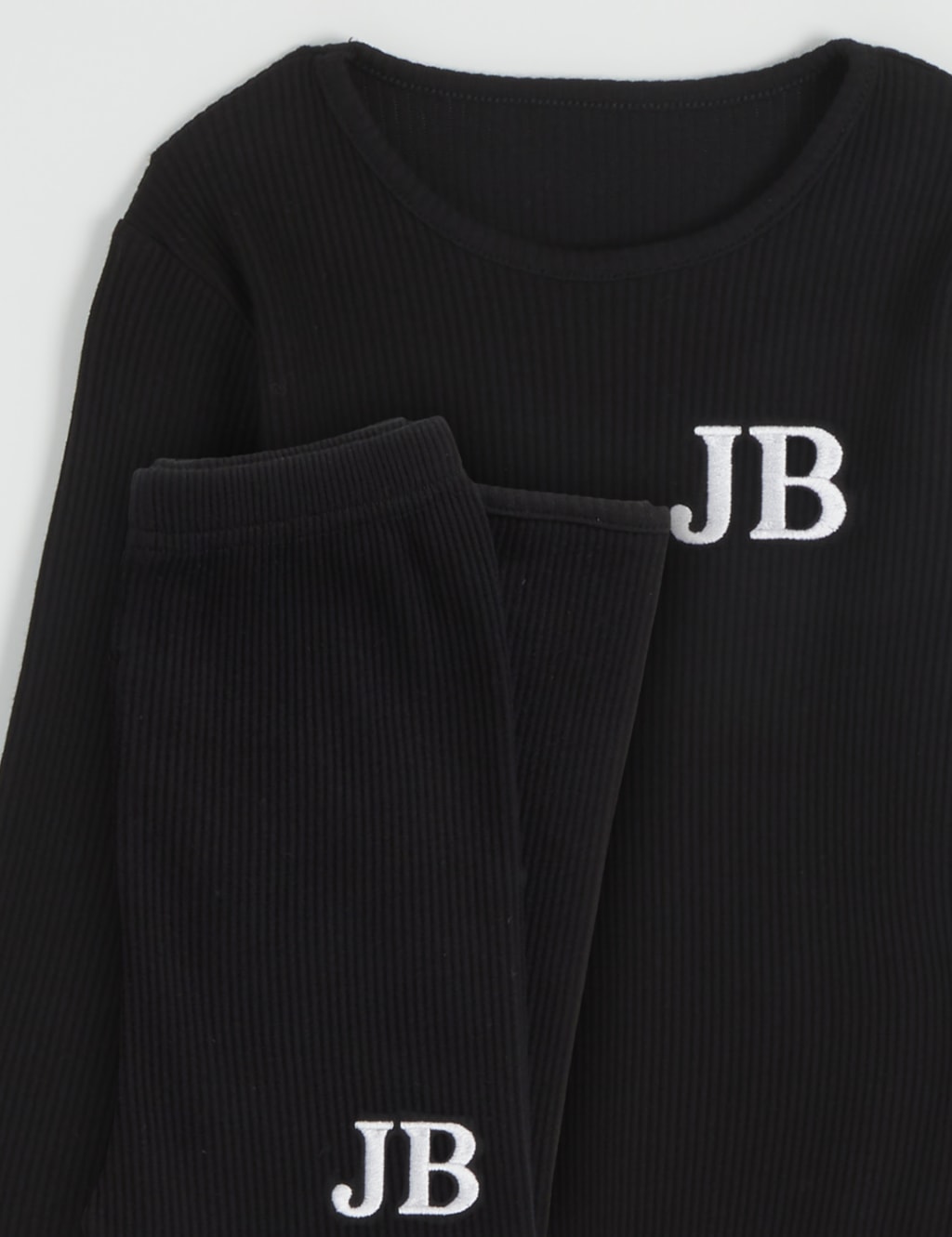 Personalised Kids Ribbed Lounge Set (1-10 Yrs) | Dollymix | M&S