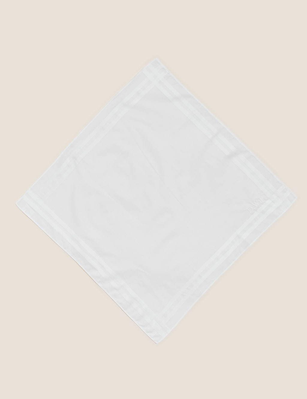 Personalised Luxury Handkerchief | M&S Collection | M&S