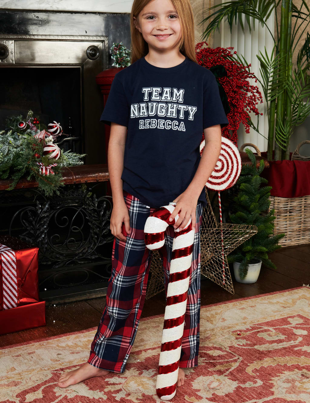 Personalised Team Kids Pyjamas (5-12 Yrs) | Dollymix | M&S