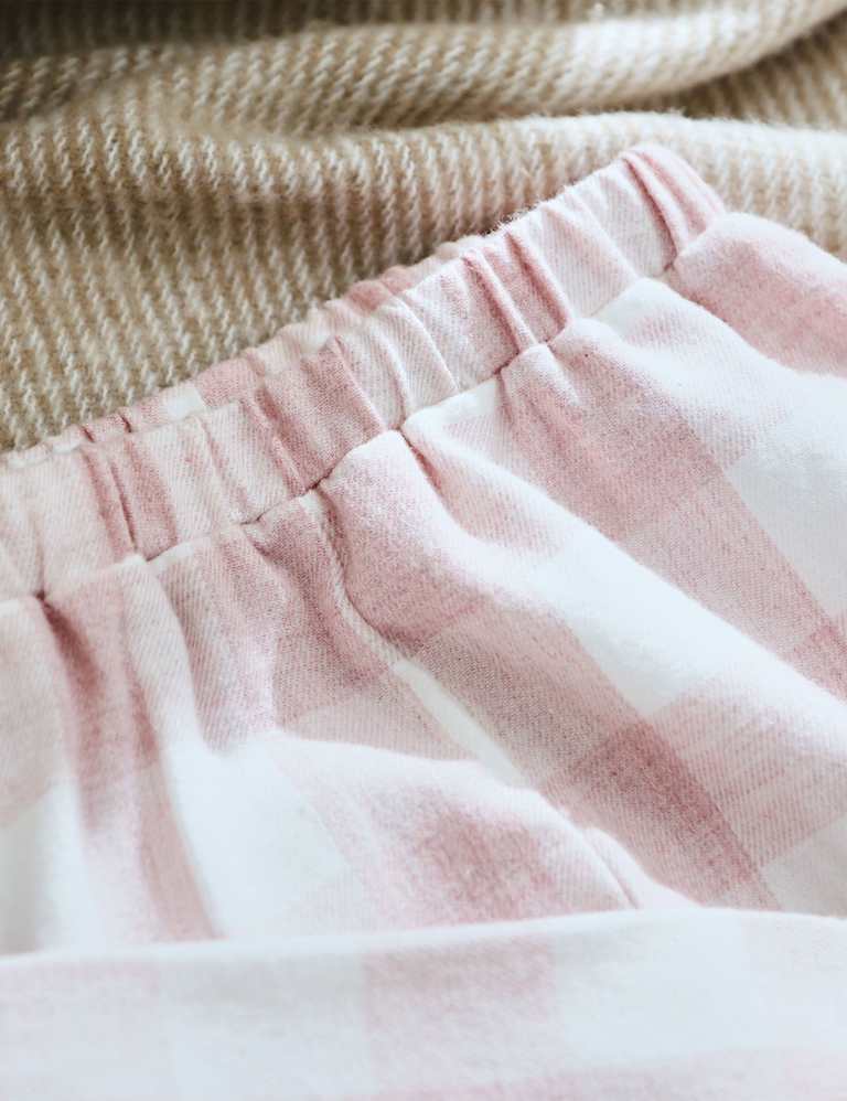 Personalised Traditional Pink Checkered Pyjama Set (0-6 Yrs) | My 1st ...