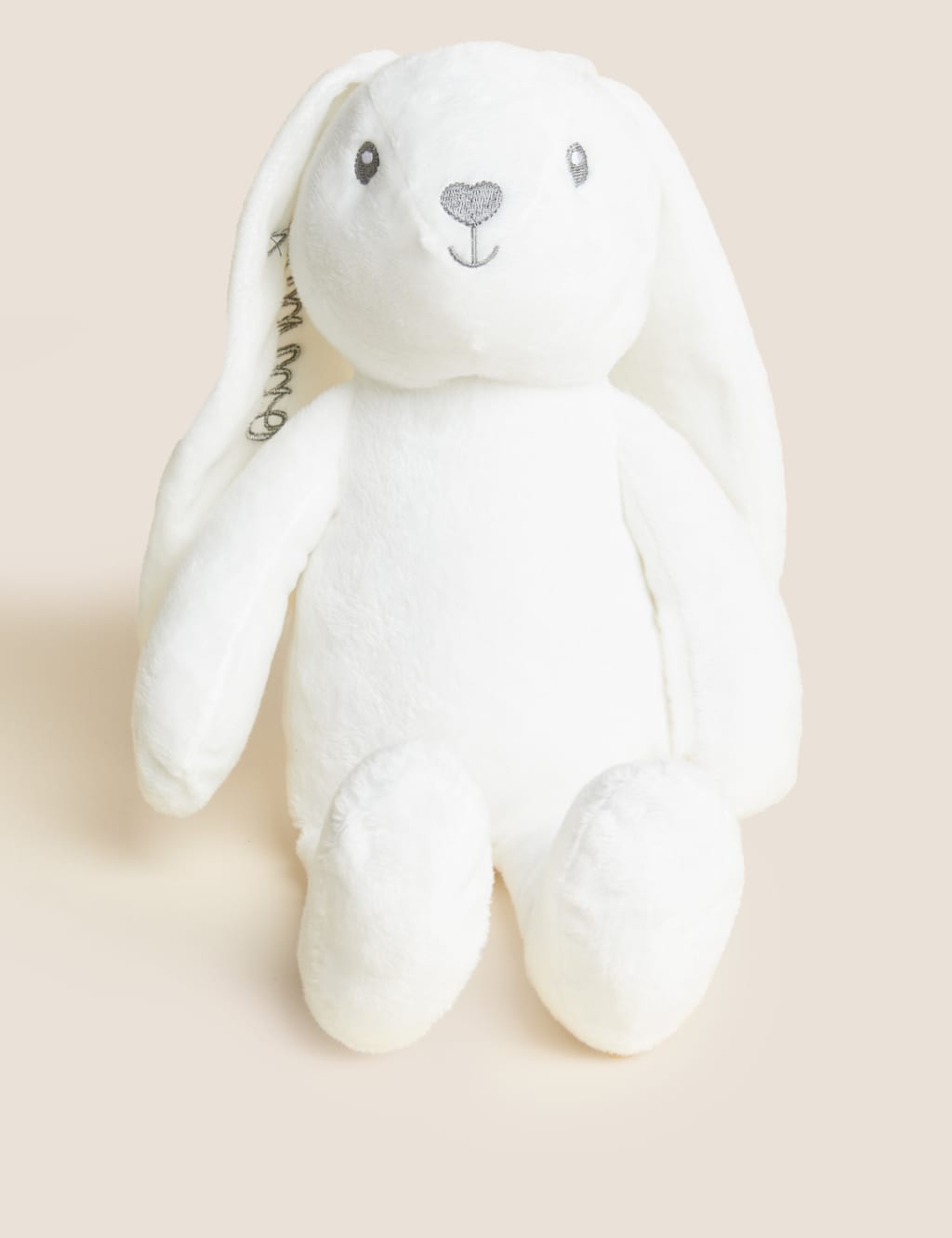 Personalised White Rabbit Soft Toy | M&S Collection | M&S