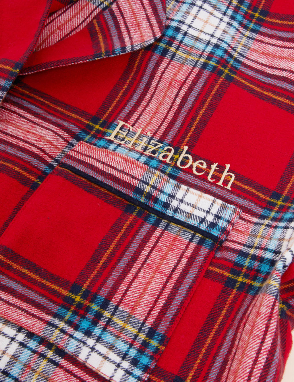 Personalised Women's Family Checked Pyjamas Set | M&S Collection | M&S