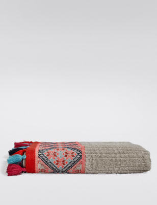 Peruvian Tassel Towel | M&S